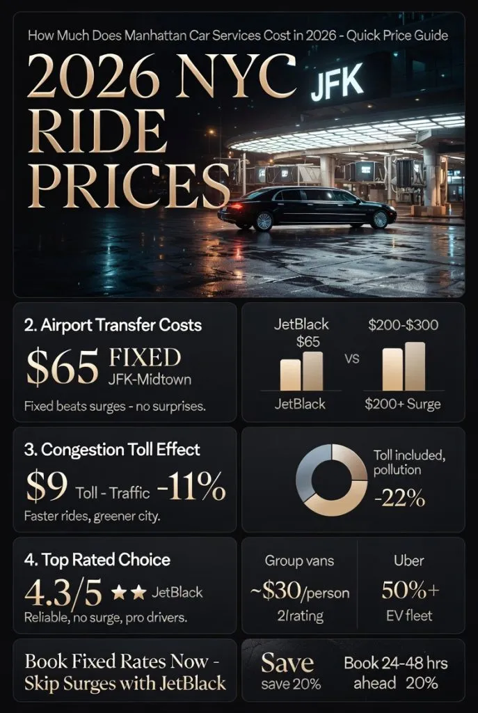 How Much Does Manhattan Car Services Cost? Shocking 2026 Prices